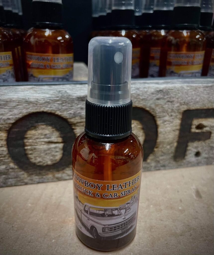 Cowboy Leather Truck & Car Spray - Biotech